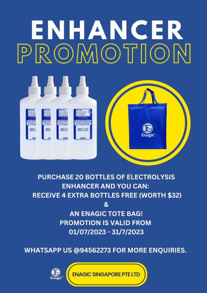 July 2023 Promotion: Buy 1 carton of Electrolysis Enhancer and save $32 ...